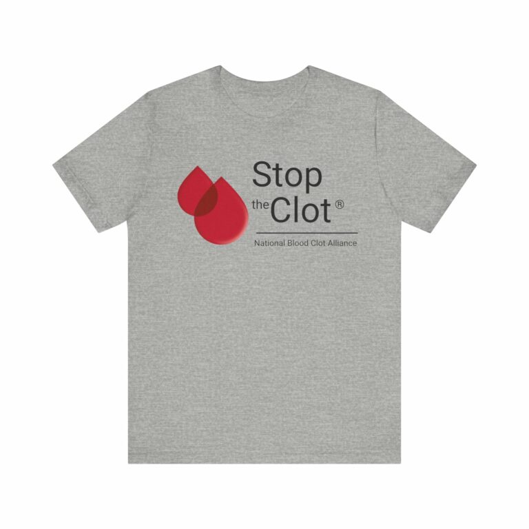 Stop the Clot® Unisex Short Sleeve Tee – Stop the Clot – Shop