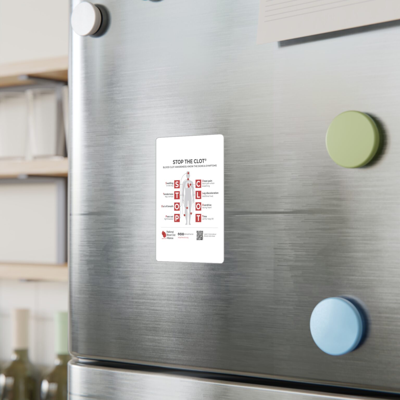 Stop the Clot® Acronym Decal – Stop the Clot – Shop